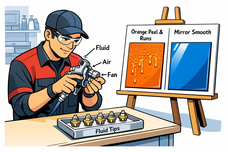 HVLP Spray Gun Setup and Maintenance