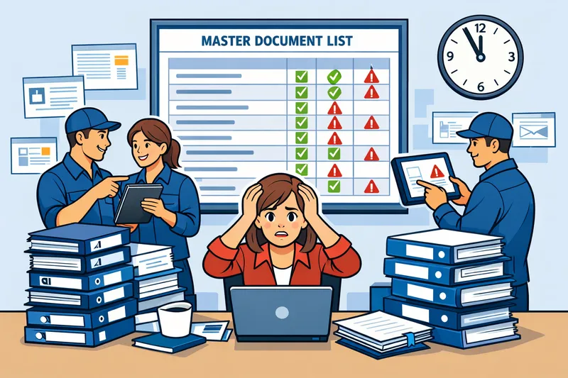 Master Document List: QMS Best Practices