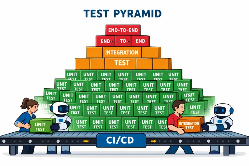 Pirámide de Pruebas para Equipos Modernos
